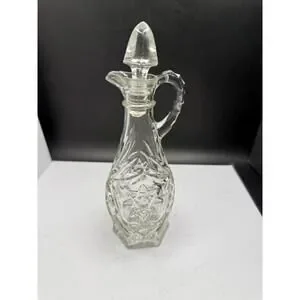 Other | Vintage Anchor Hocking Early American Prescut Eapc Clear Glass ...